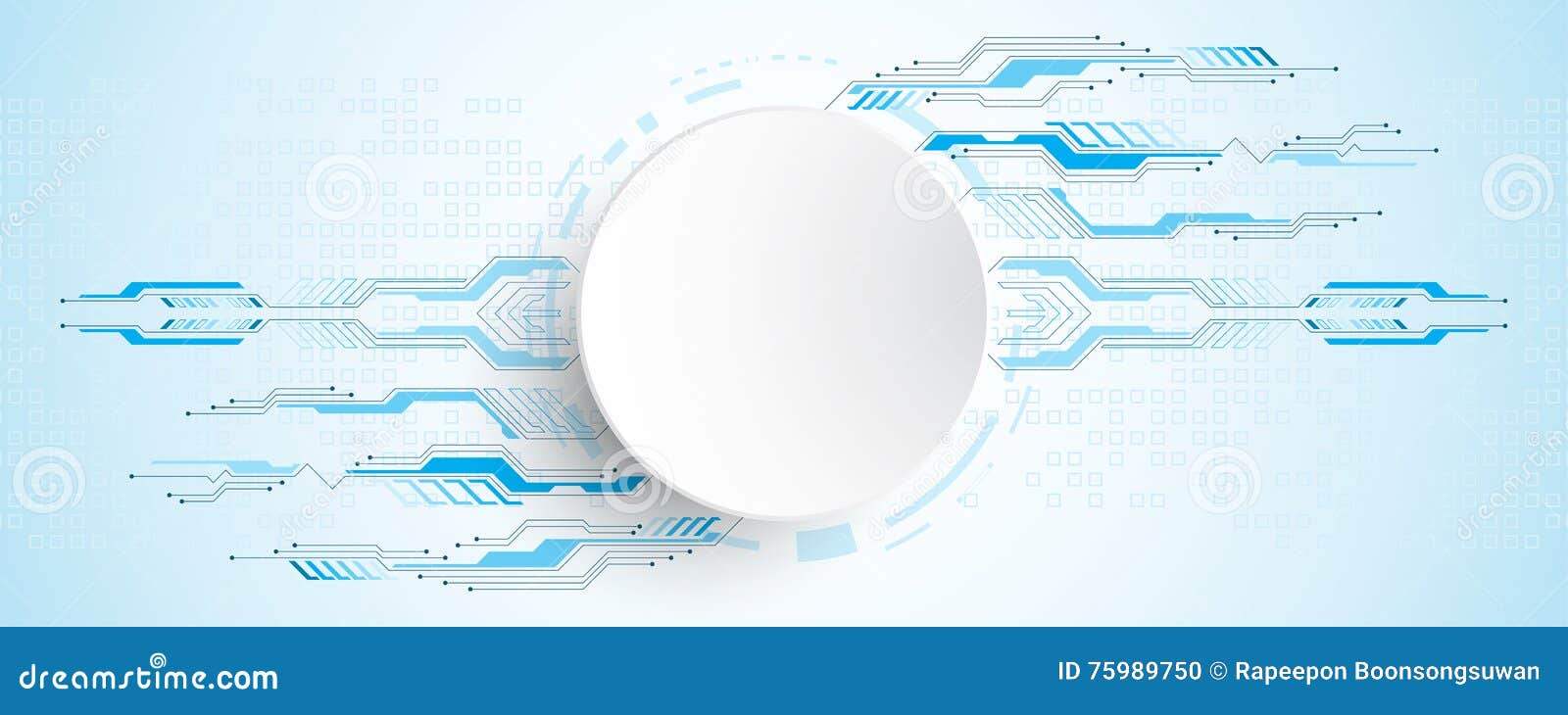 Vector Abstract Background Shows the Innovation of Technology and ...