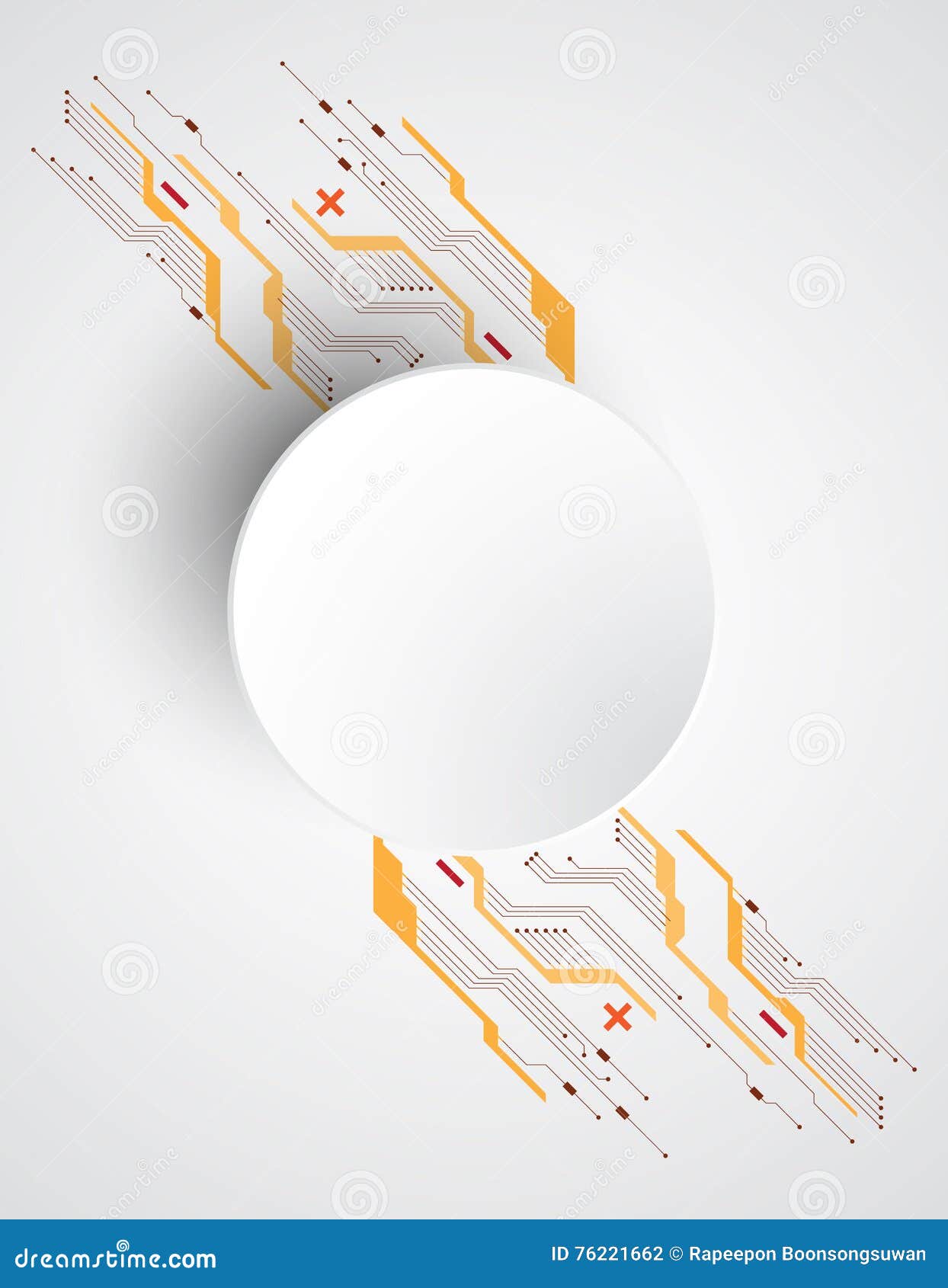 Vector Abstract Background Shows the Innovation of Technology and ...