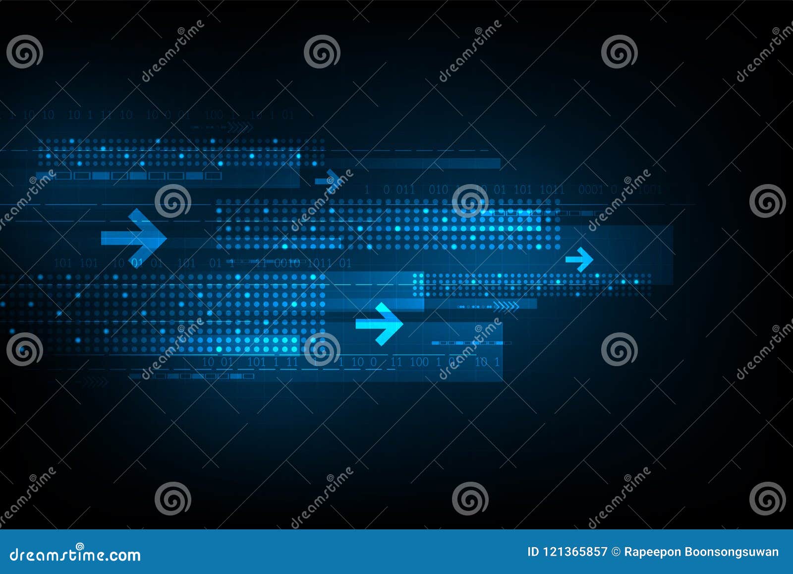 Modern Communication Technology is Fast. Stock Vector - Illustration of ...