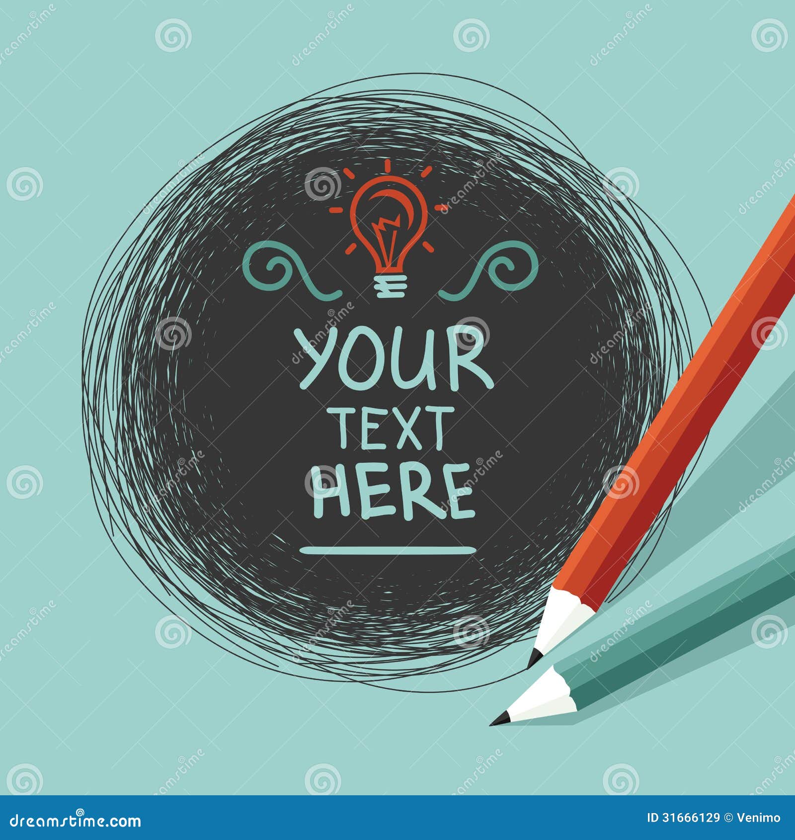 Vector Abstract Background with Space for Text Stock Vector ...