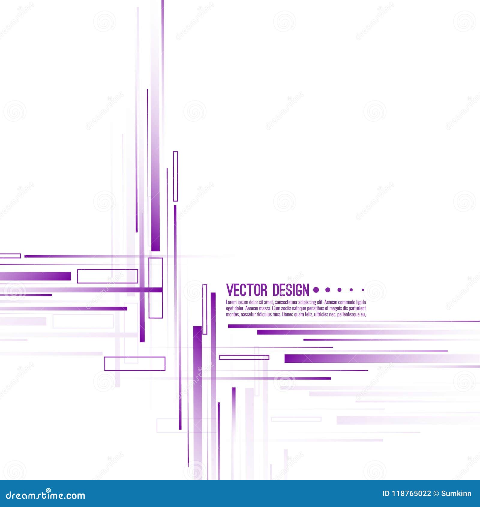 Vector Abstract Background with Parallel Lines. Stock Vector ...