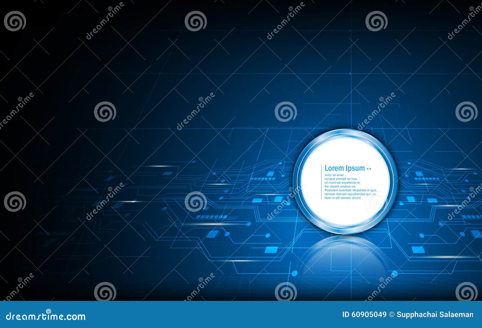 Vector Abstract Background Tech Innovative Template Design Stock Vector ...