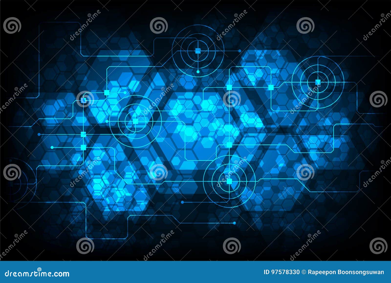 Vector Abstract Background Technology Concept. Stock Vector ...