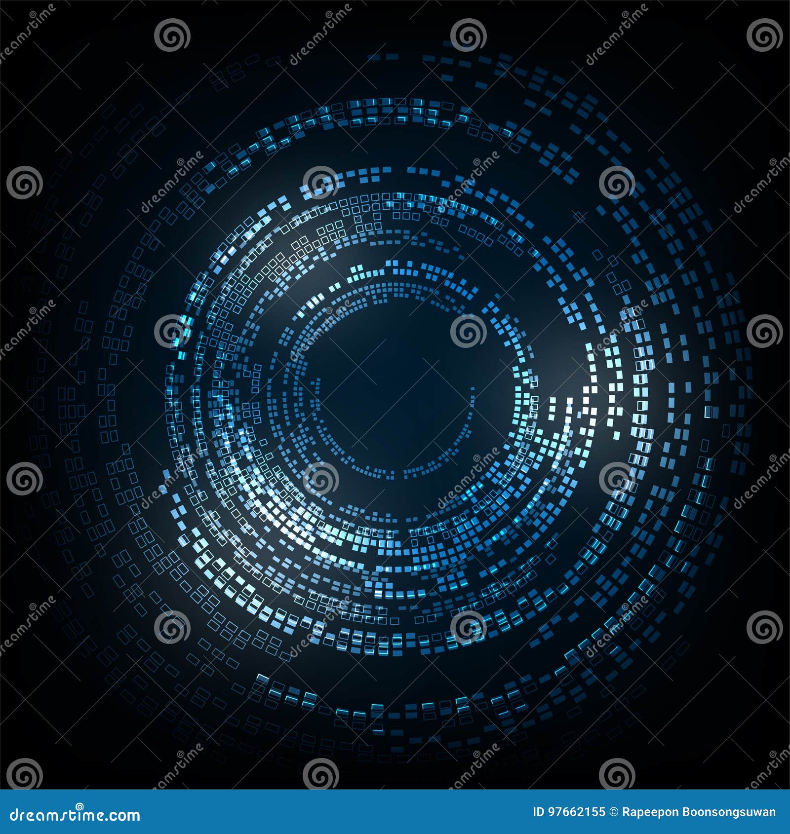 Vector Abstract Background Technology Digital Design. Stock Vector ...