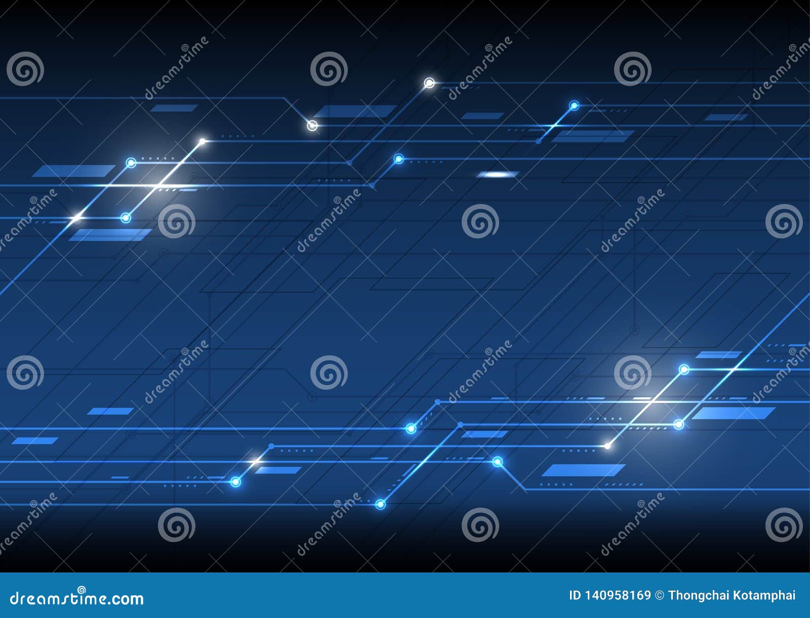 Vector Abstract Background Technology Electronic Illustration ...