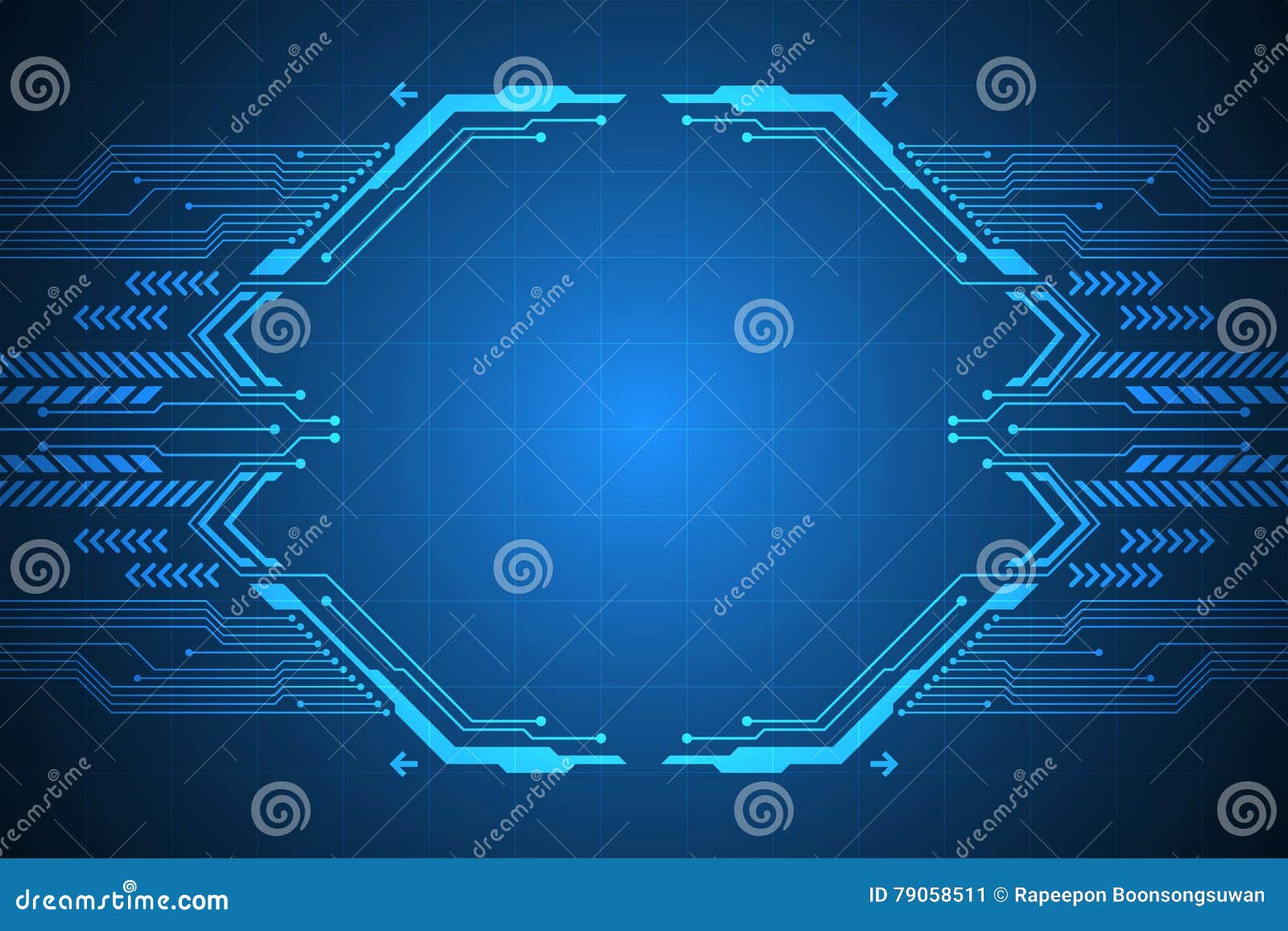 Vector Abstract Background Technology Innovation. Stock Vector ...