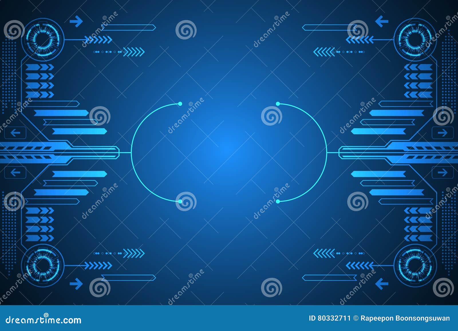 Vector Abstract Background Technology Innovation. Stock Vector ...