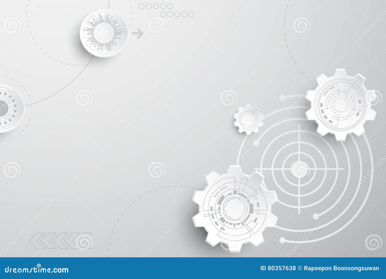 Vector Abstract Background Technology Innovation. Stock Vector ...