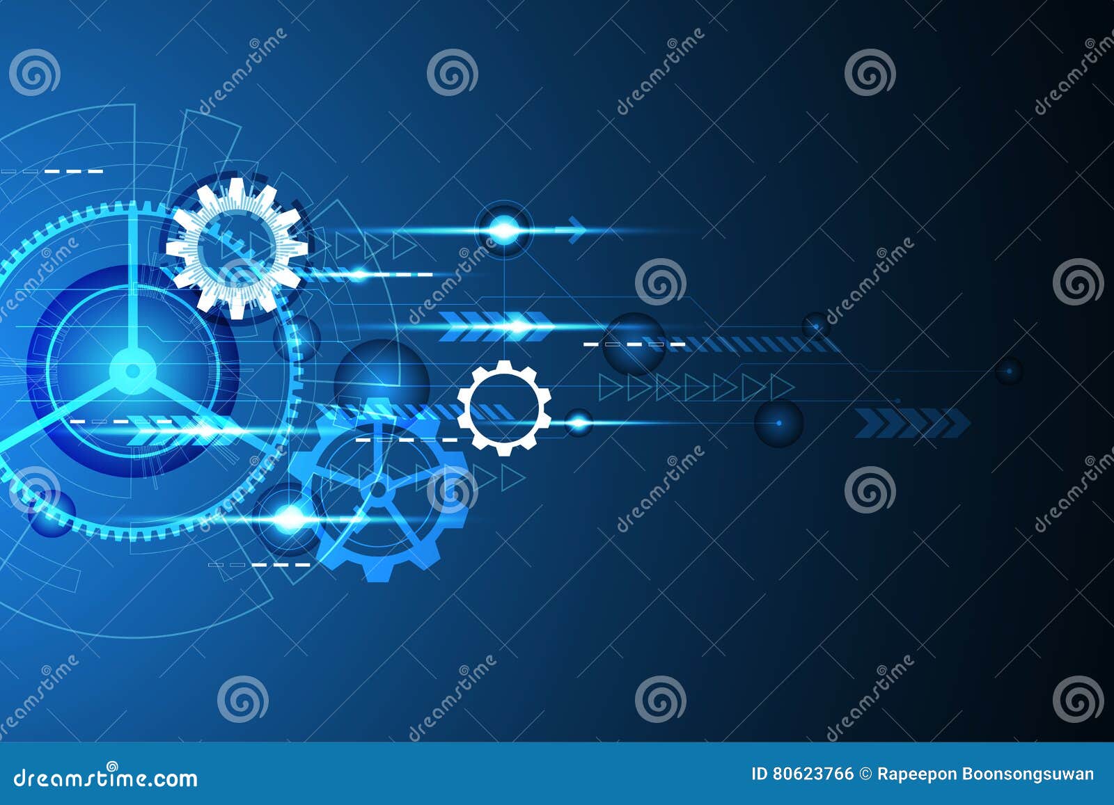 Vector Abstract Background Technology Innovation. Stock Vector ...
