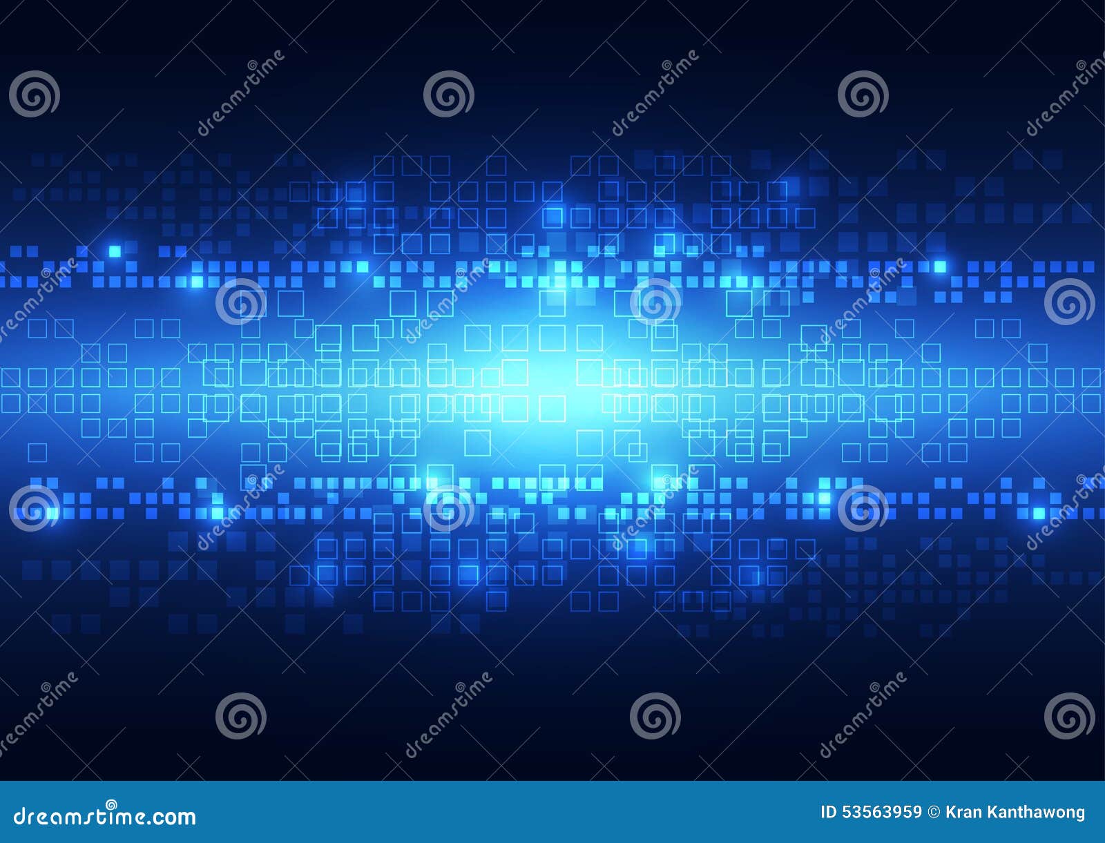 Vector Abstract Background Technology Pixel, Illustration Stock Vector ...