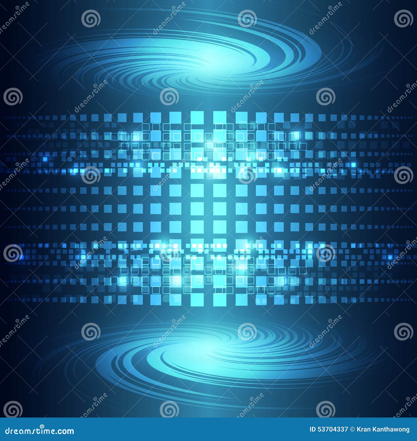 Vector Abstract Background Technology Pixel, Illustration Stock Vector ...
