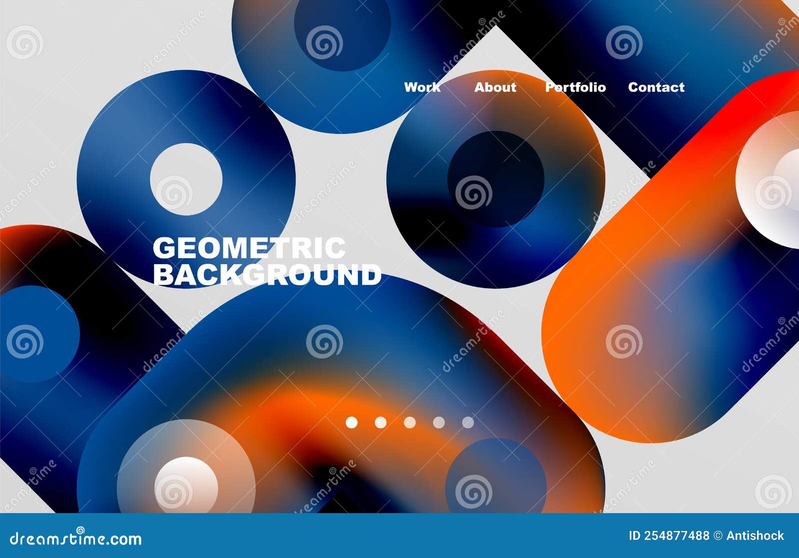 Vector Abstract Background Template Stock Vector - Illustration of ...