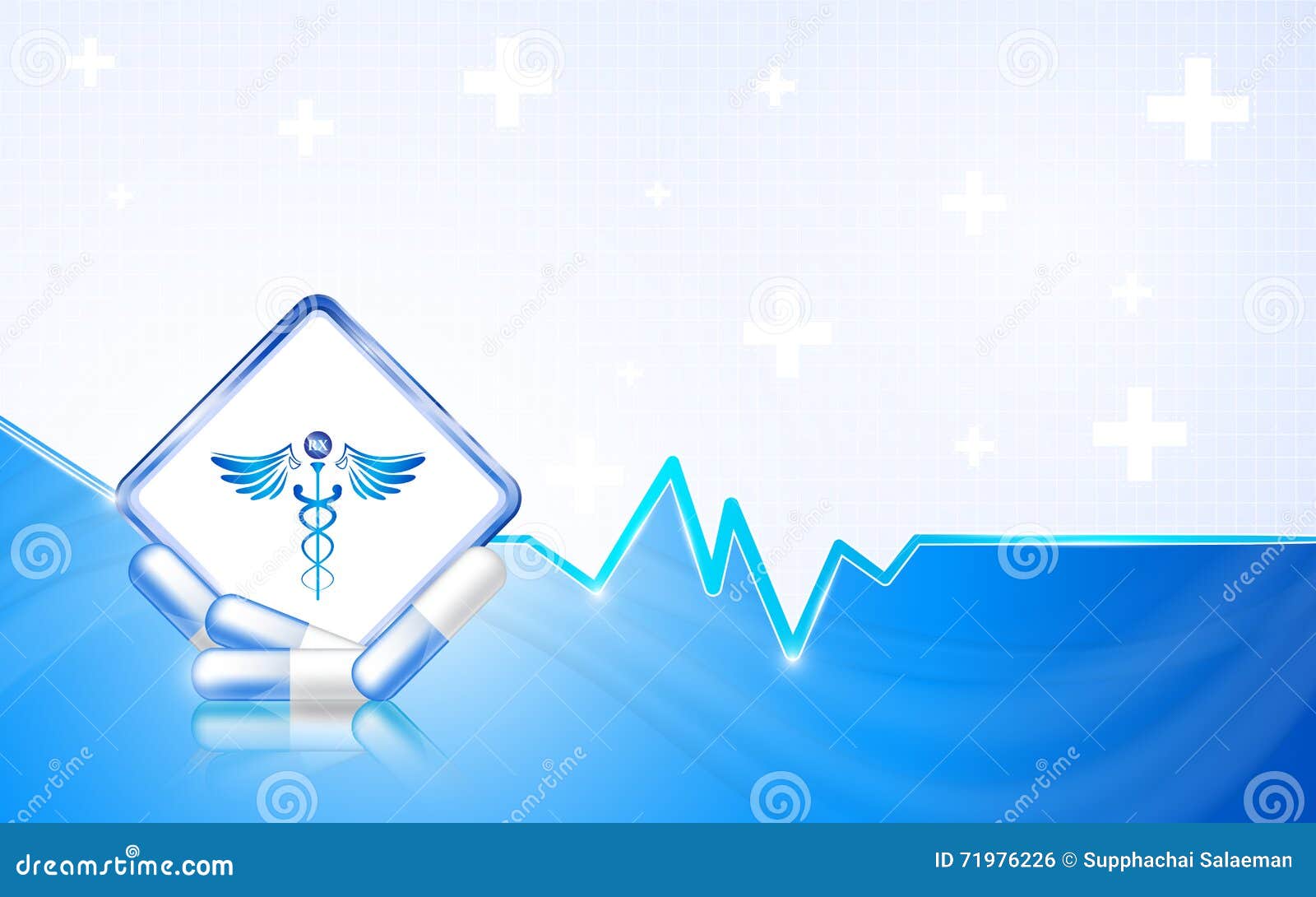 Vector Abstract Background Template Health Care Concept Stock ...