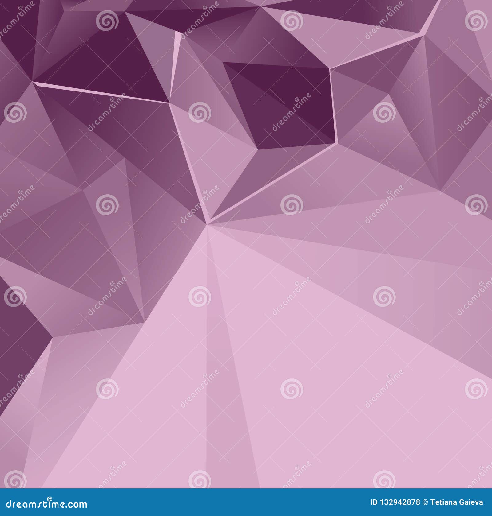 Vector Violet Background with Triangles Stock Vector - Illustration of ...