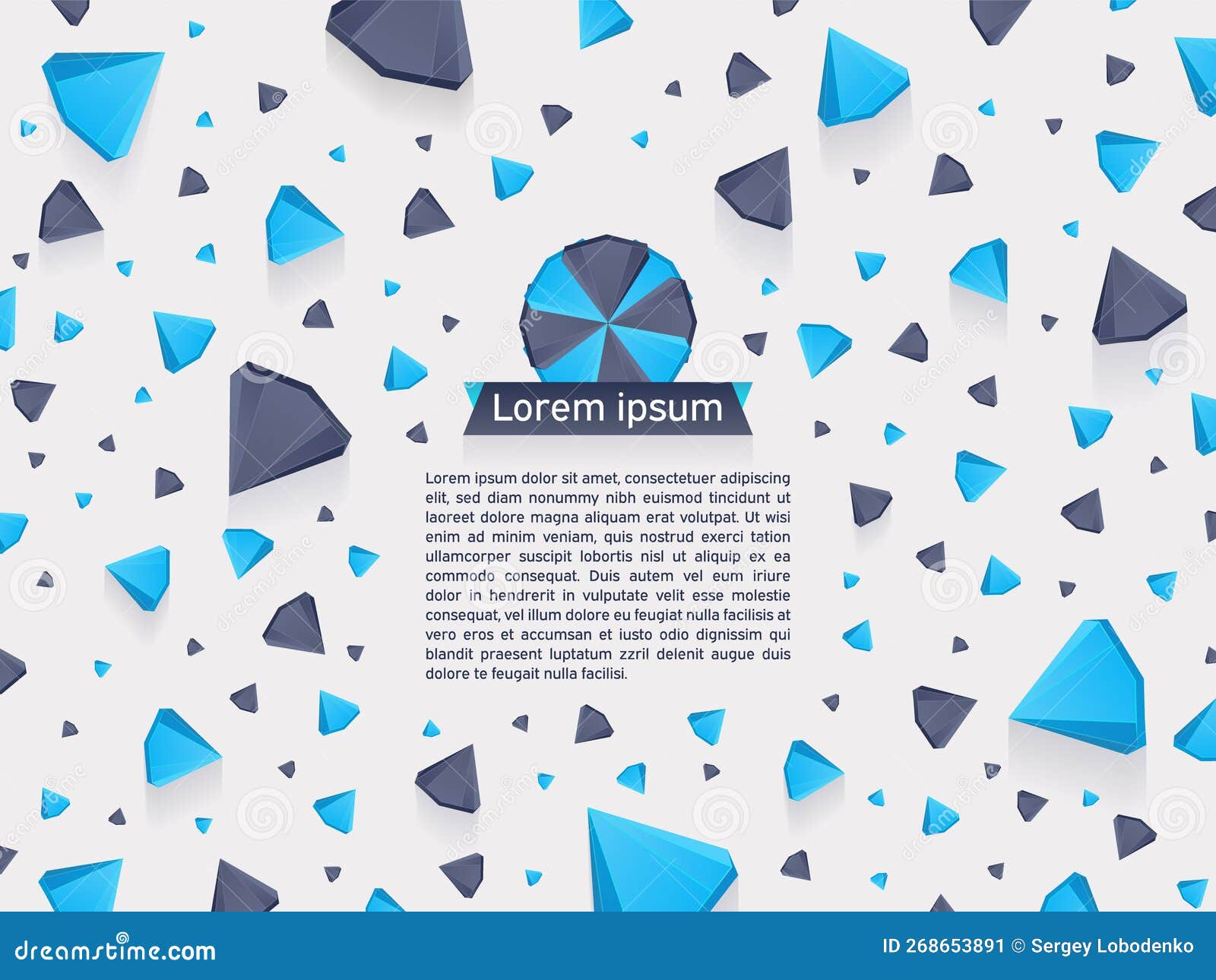 Vector Abstract Background, Which Consist of Diamonds. Pattern with ...