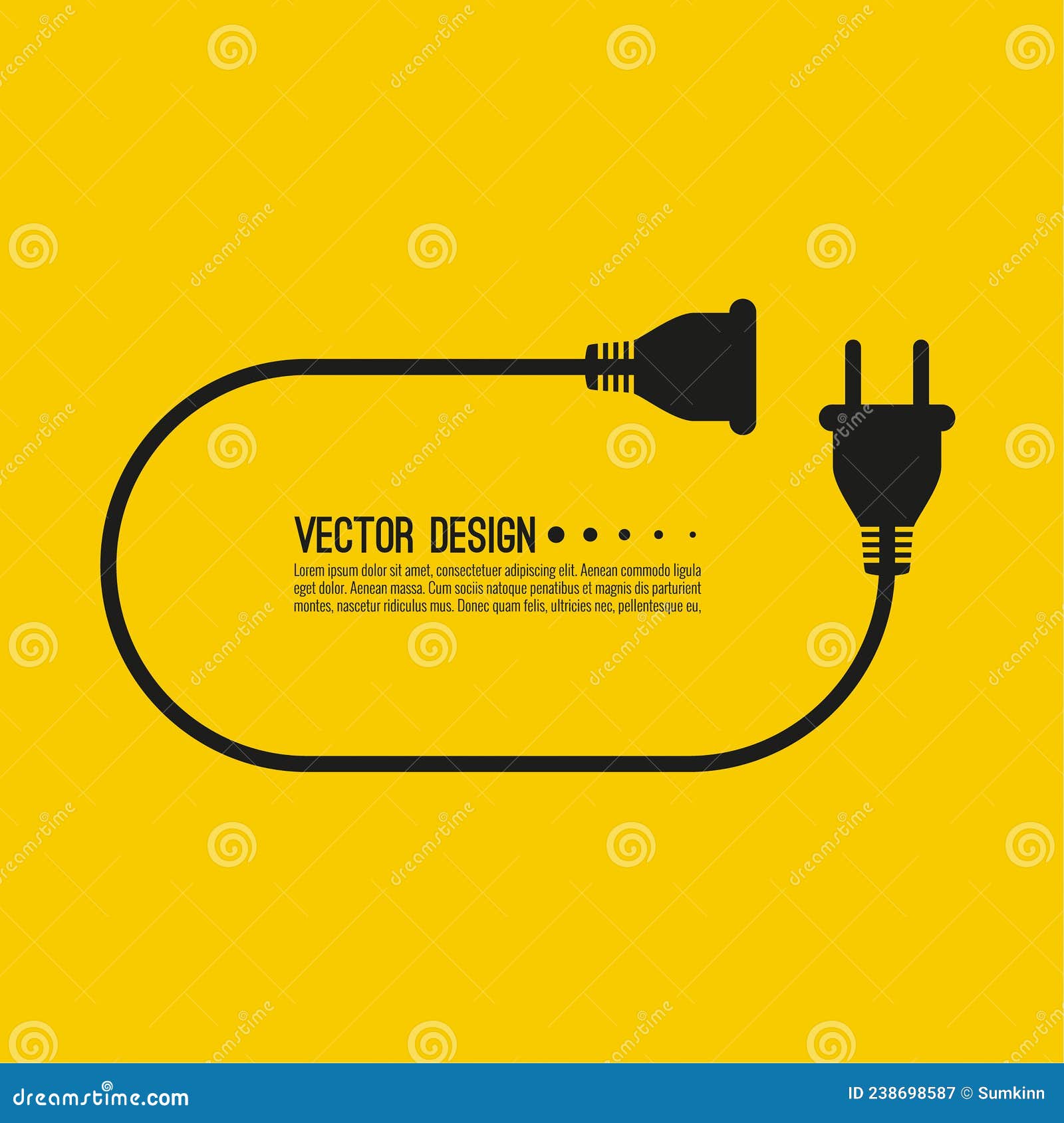 Vector abstract background stock vector. Illustration of disconnect ...