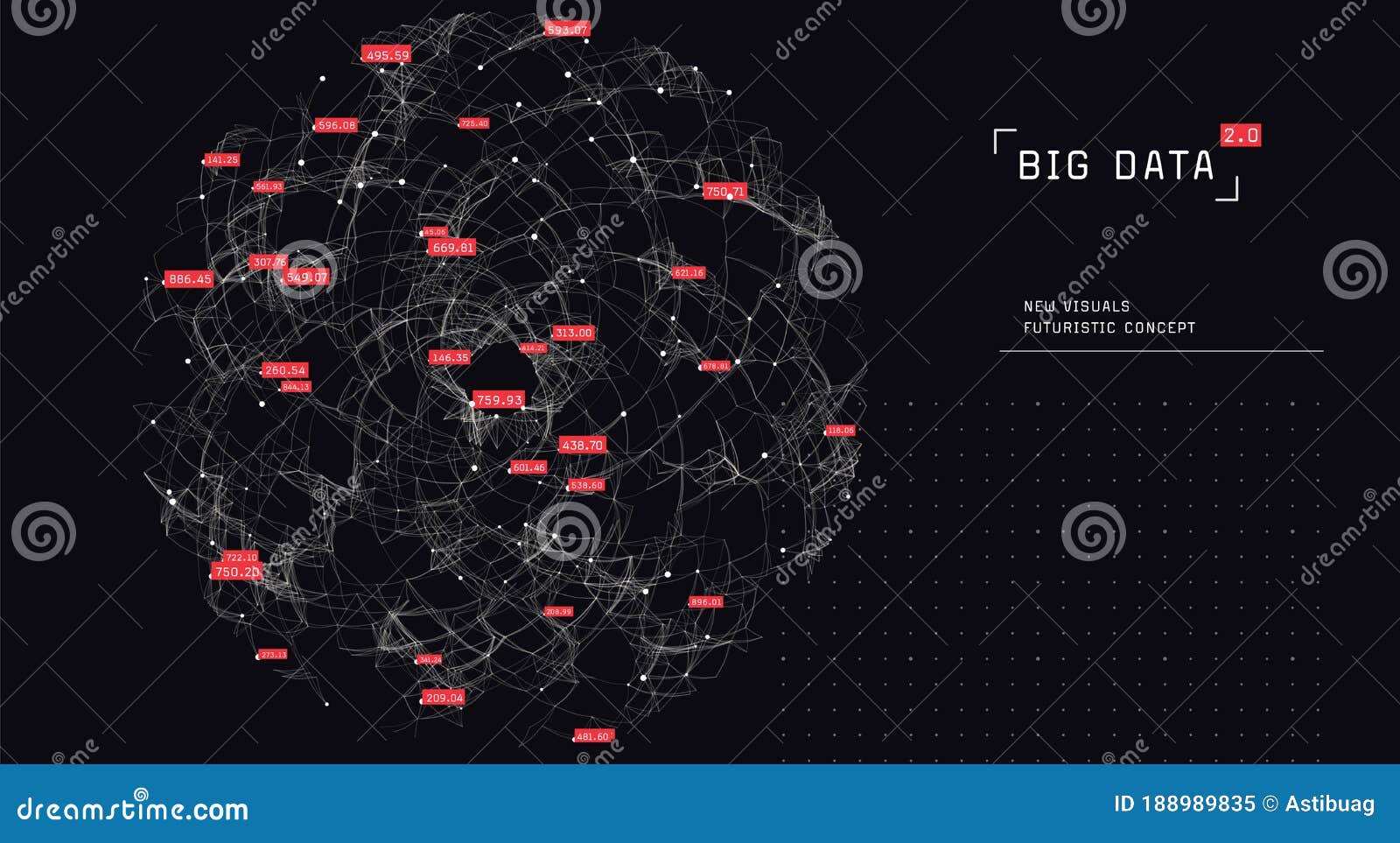 Abstract Big Data Visualization. Advanced Data Design. Abstract Radial ...