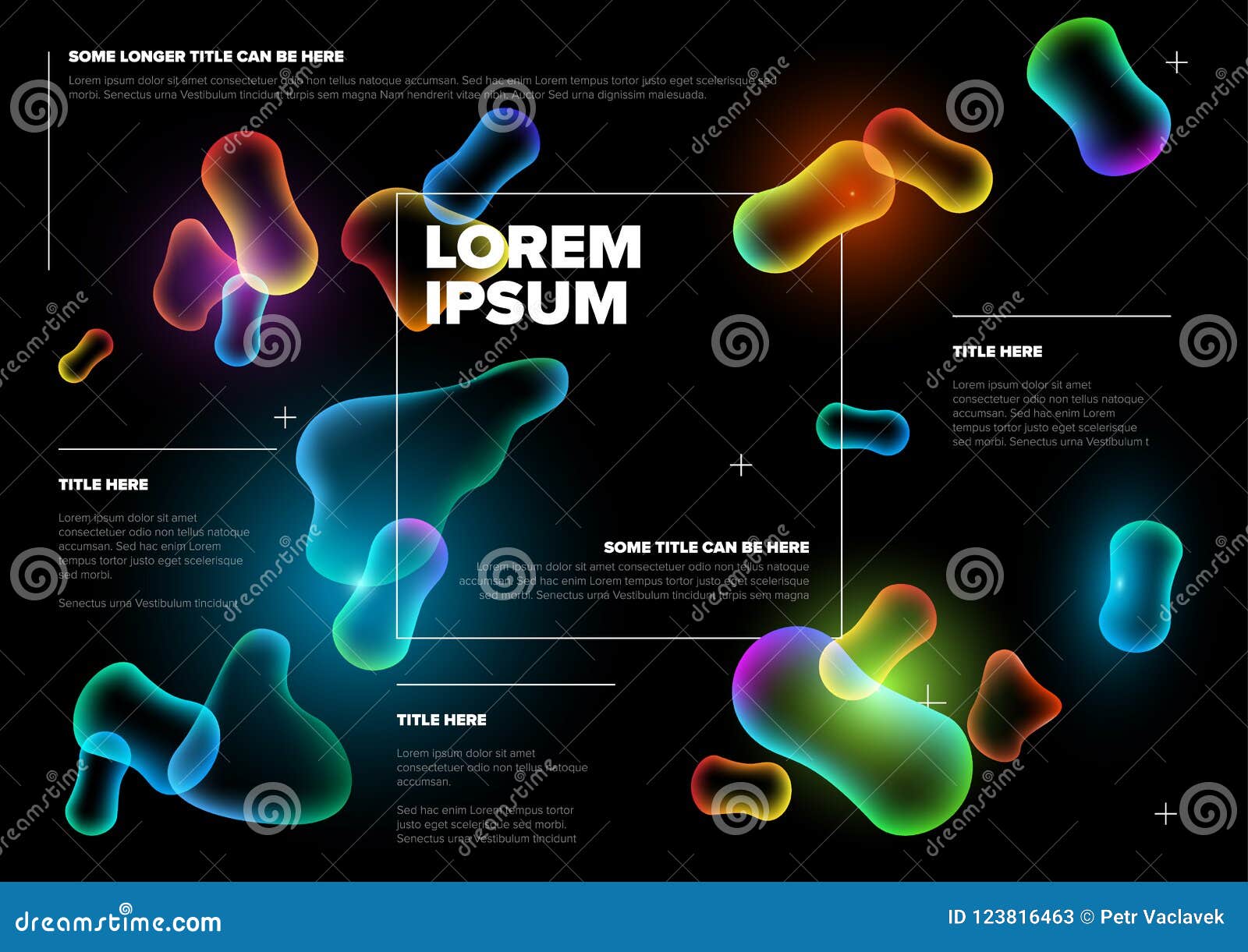 Abstract Biology Background. Cells And Molecules. Science Illustration ...