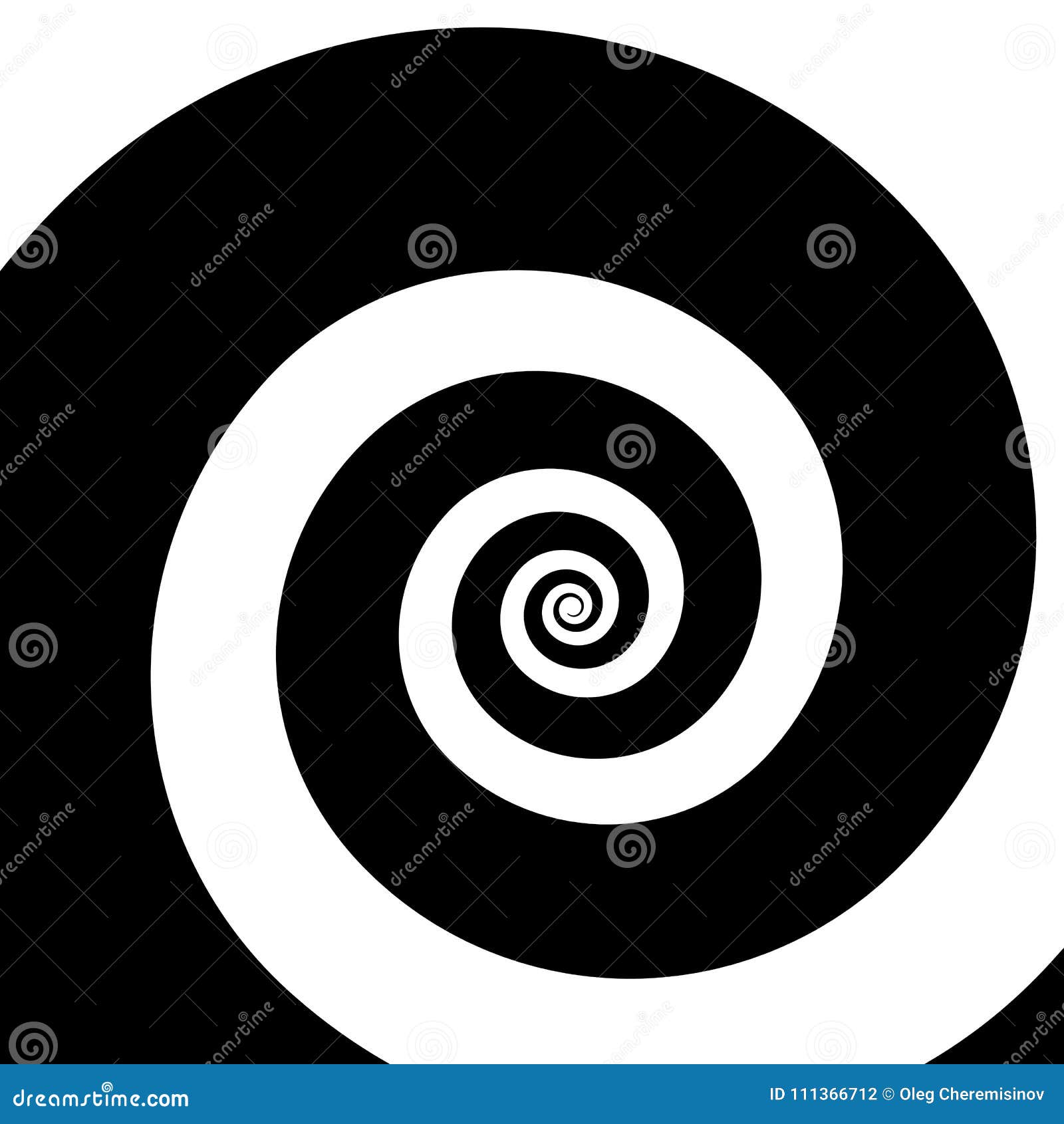 Vector Abstract Black Spiral Background. Stock Vector - Illustration of ...
