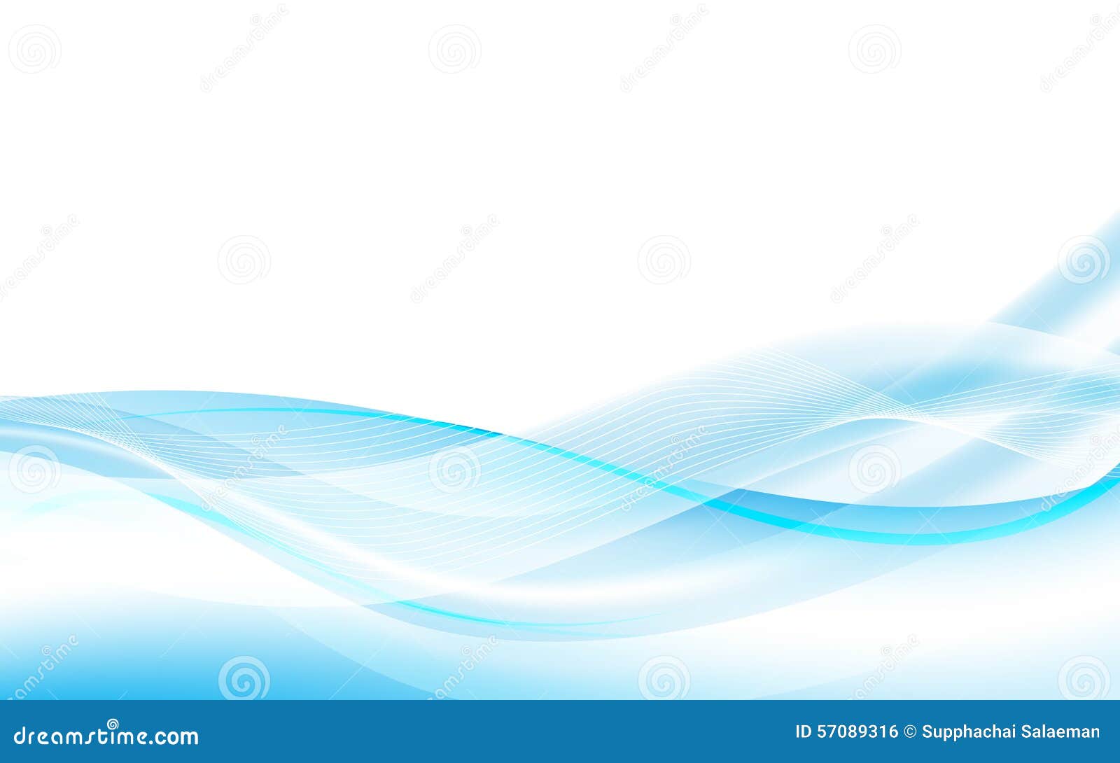 Vector Abstract Blue Fluid Wave Design Background Stock Vector ...