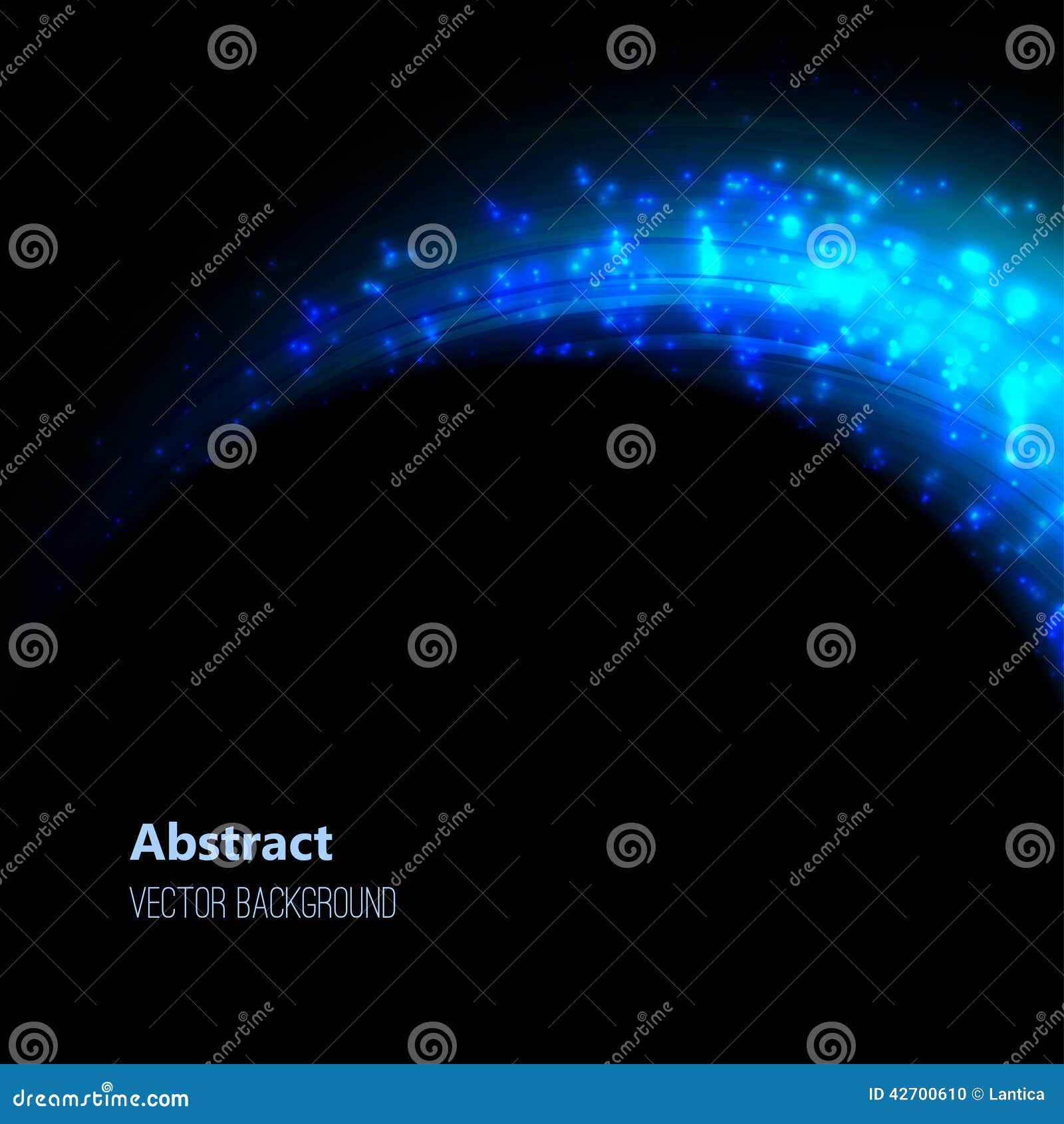 Vector Abstract Blue Line Design Stock Illustration - Illustration of ...