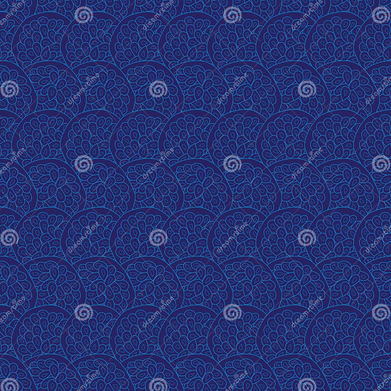 Vector Abstract Blue Natural Texture Seamless Stock Vector ...