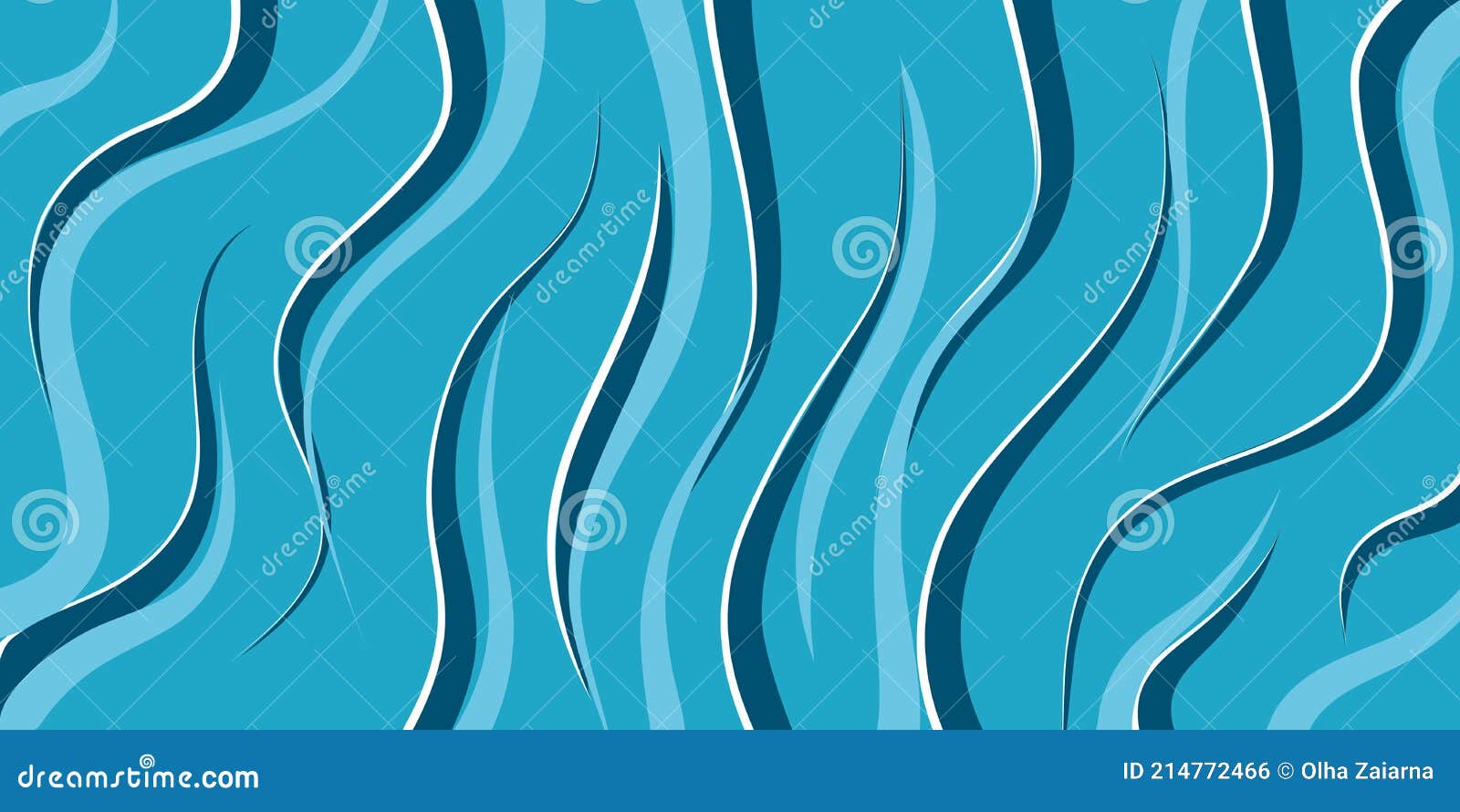 Vector Abstract Blue Stripped Background for Design. Dark and Light ...