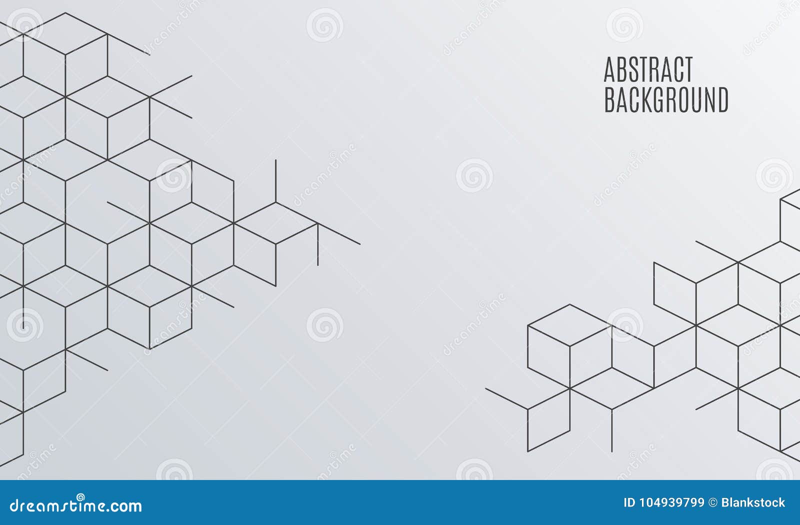 Vector Abstract Boxes Background. Square Mesh. Stock Vector ...