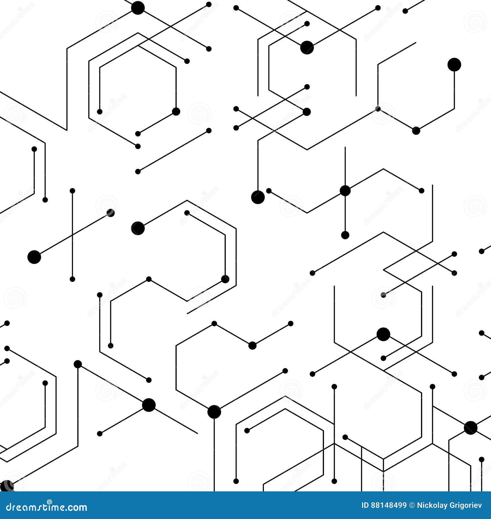 Vector abstract boxes stock vector. Illustration of line - 88148499