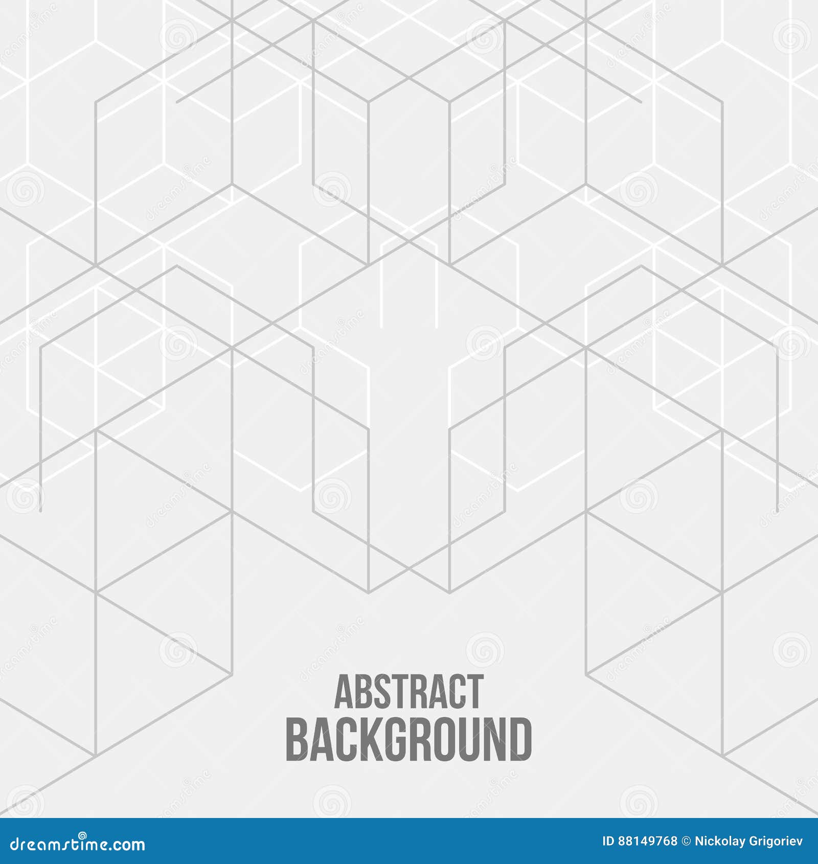 Vector Abstract Boxes Background Stock Vector - Illustration of banner ...