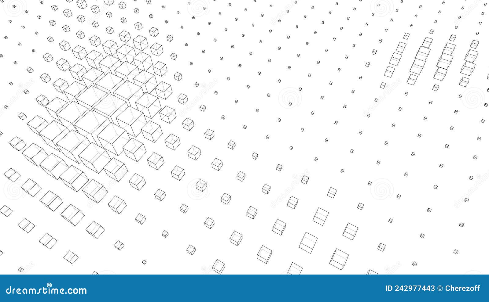 Vector Abstract Boxes Background Stock Vector - Illustration of ...