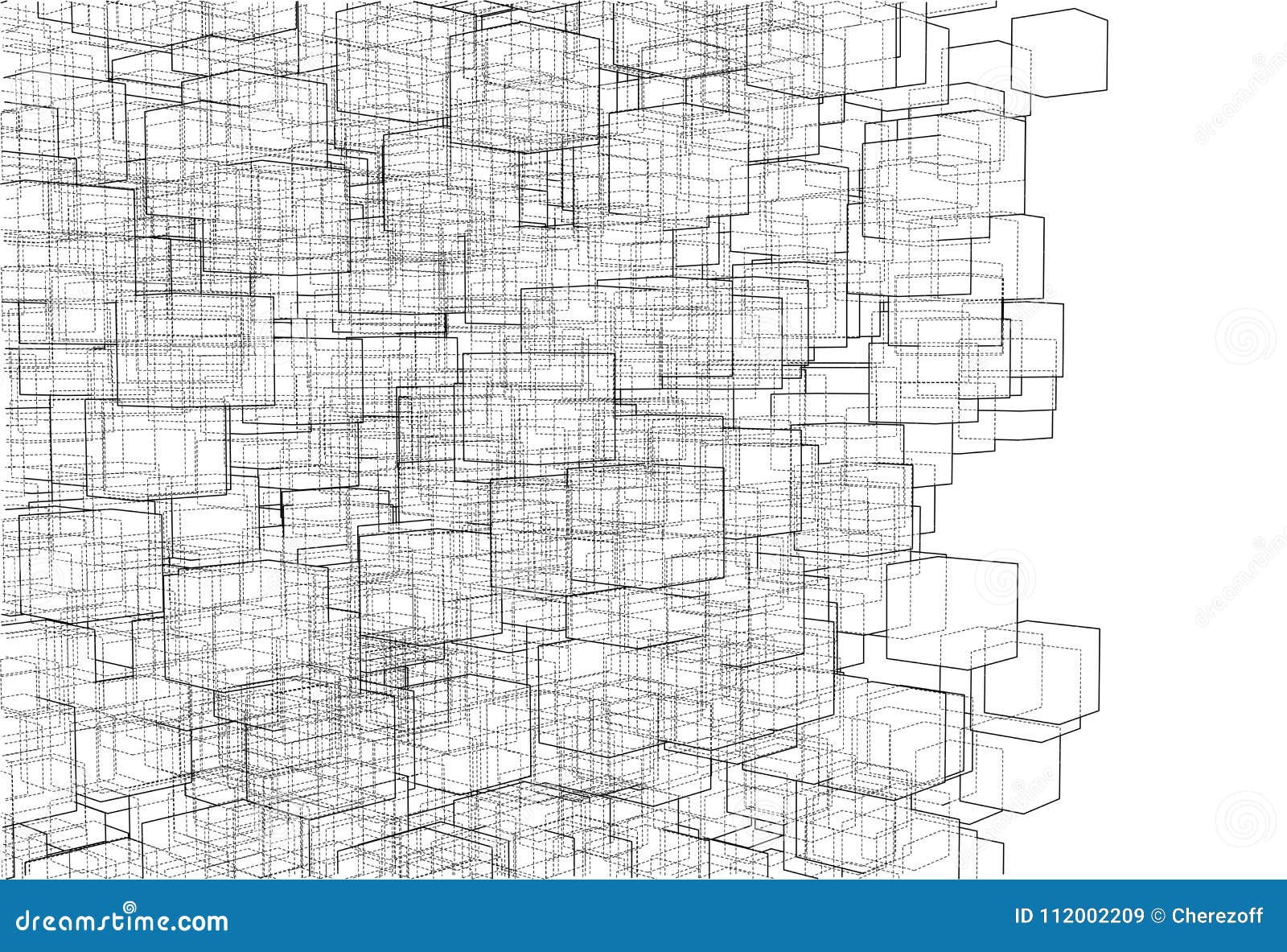 Vector Abstract Boxes Background Stock Vector - Illustration of ...