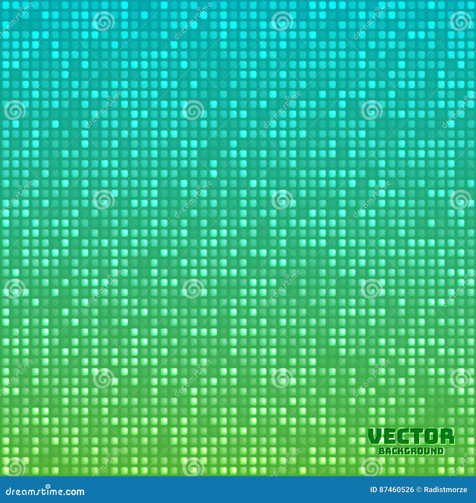Vector Abstract Bright Mosaic Gradient Background Blue Green Stock ...
