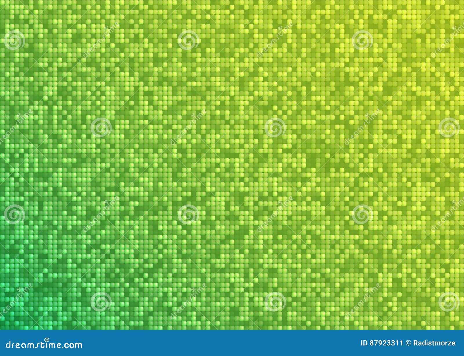 Vector Abstract Bright Mosaic Gradient Green Yellow Background Stock ...