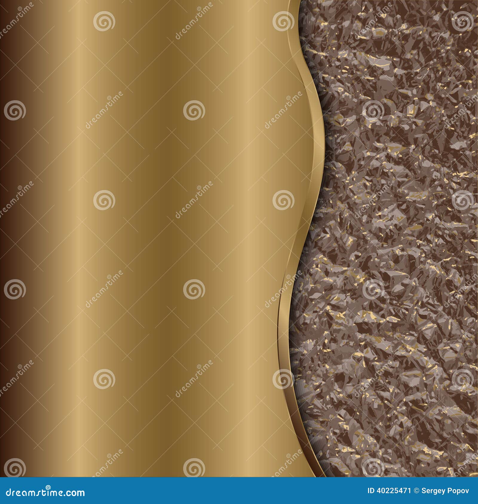 Vector Abstract Bronze Background with Curve and Foil Stock Vector ... Vector Abstract Bronze Background with Curve and Foil Stock Vector ...