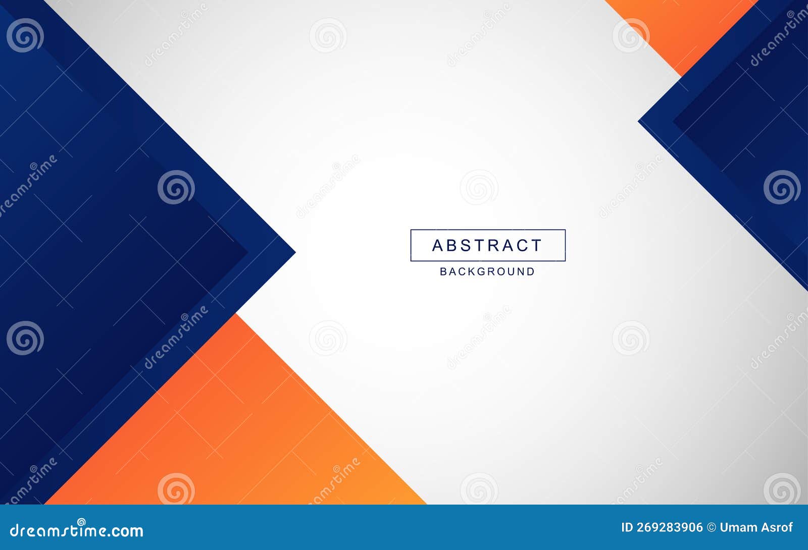 Vector Abstract Business Background with Blue Style Stock Vector ...