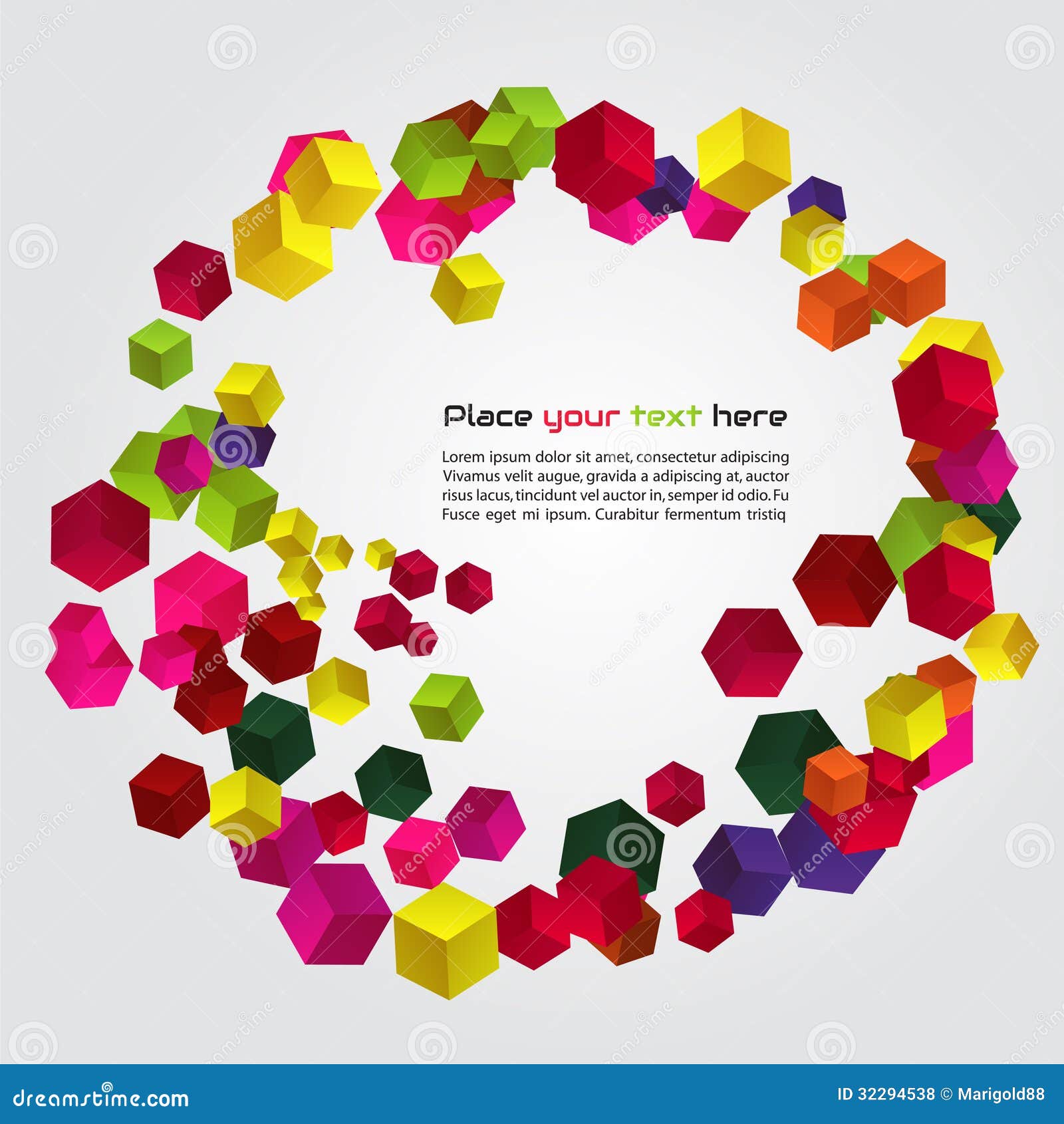 Vector Abstract Cheerful Background Stock Vector - Illustration of ...