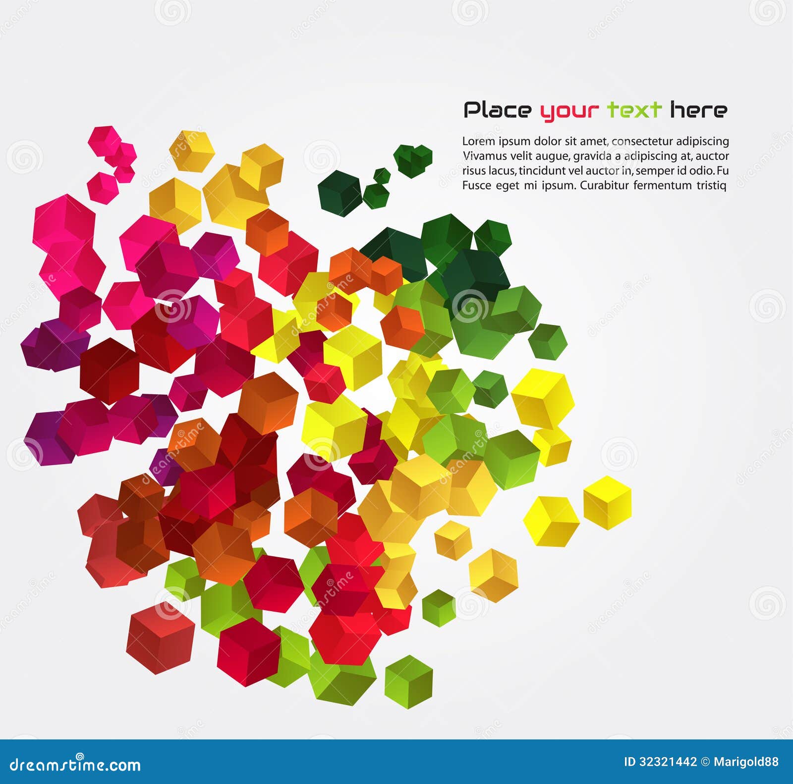 Cheerful Background From A Glass With Sparkling Water And Ice Cream ...