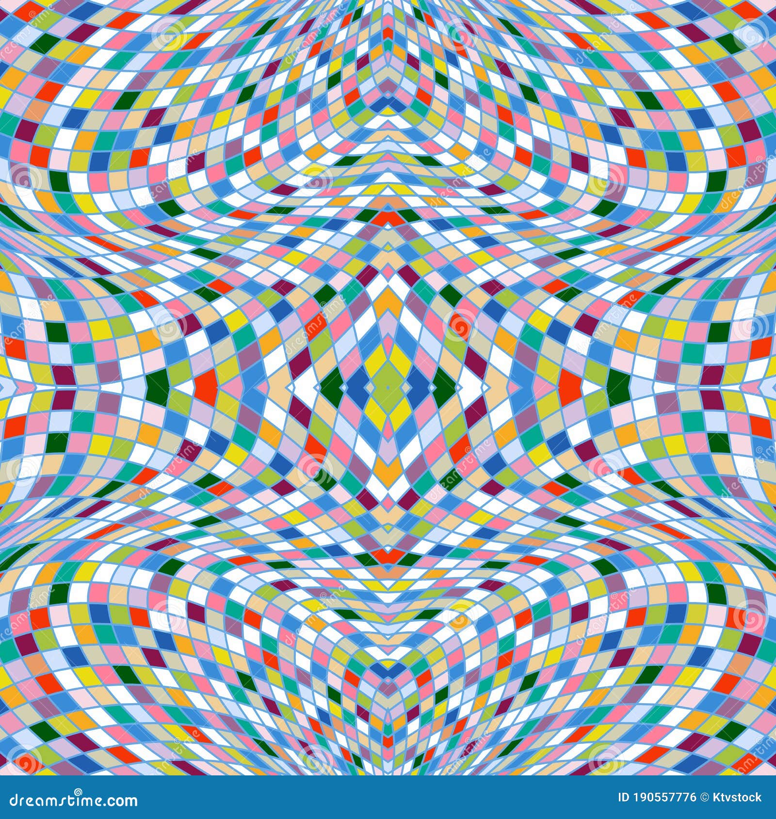 Vector Abstract Color Grid Pattern Stock Vector Illustration Of Line