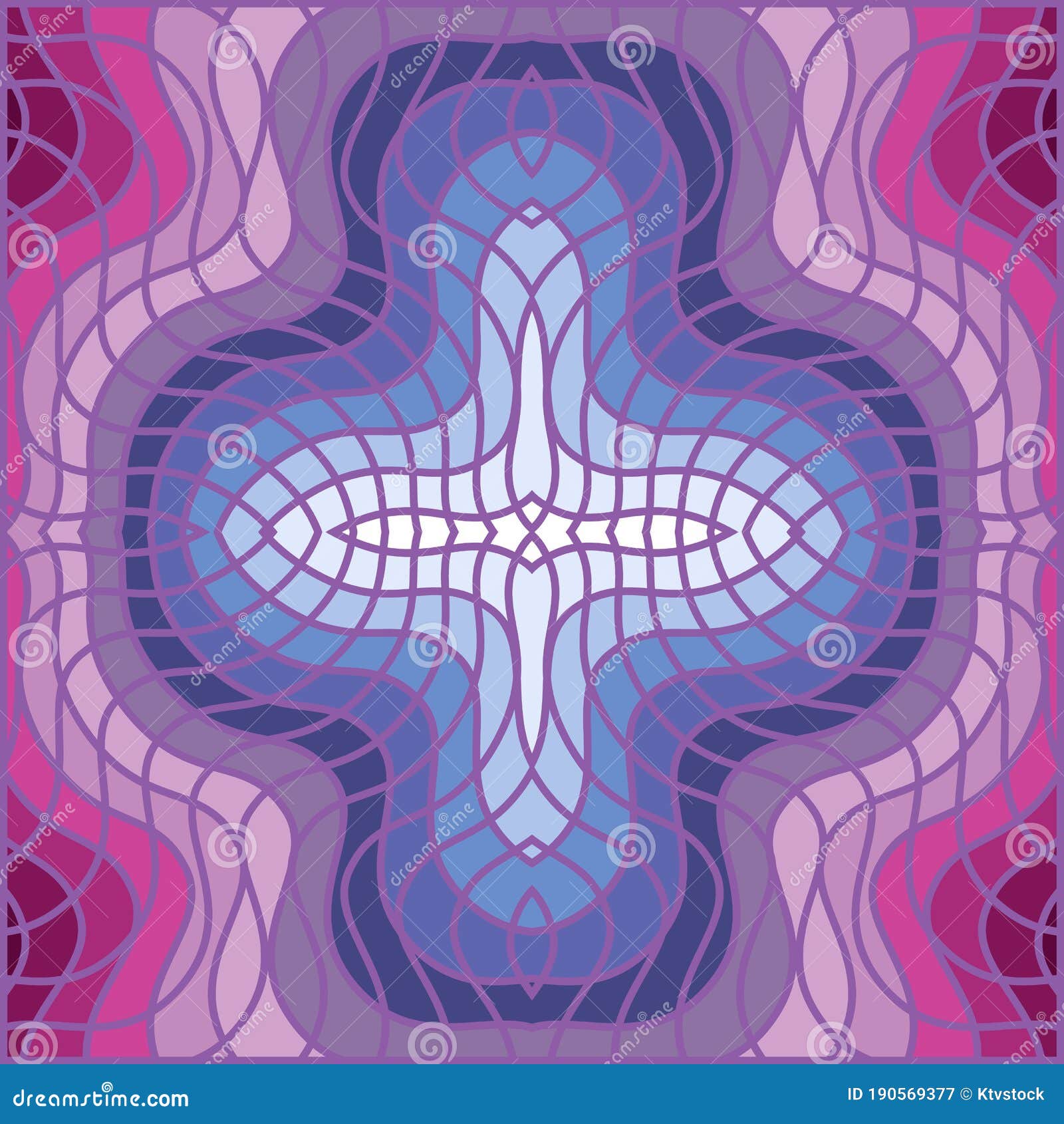 Vector Abstract Color Grid Pattern Stock Vector Illustration Of