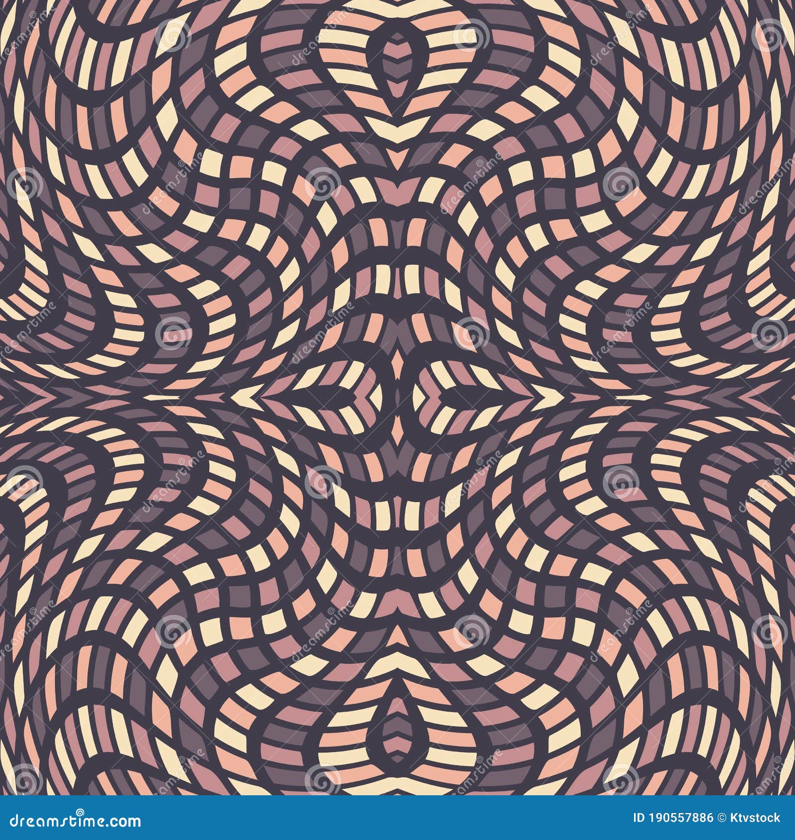 Vector Abstract Color Grid Seamless Pattern Stock Vector Illustration
