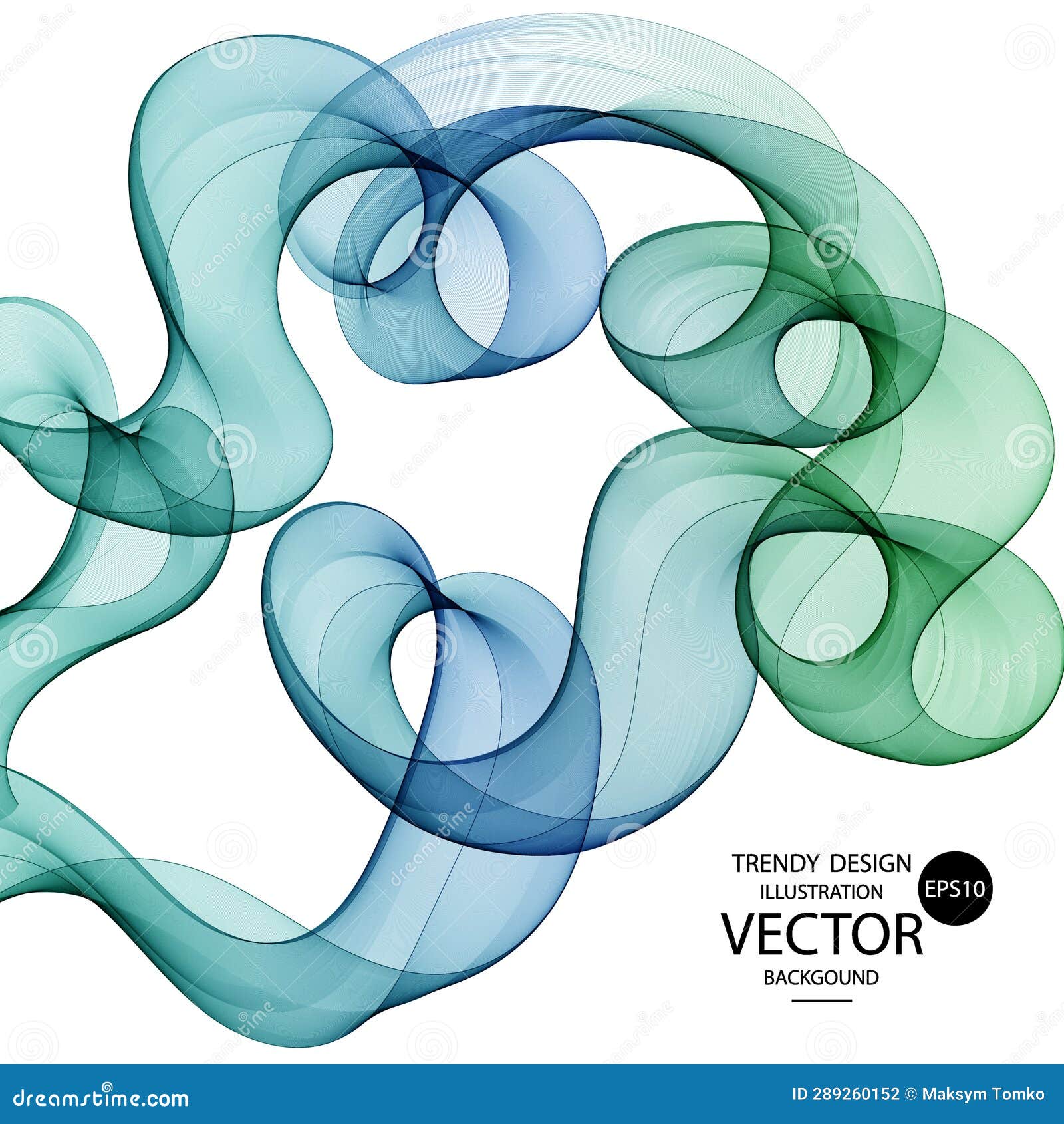 Vector Abstract Color Wave Background, Rainbow Wave Design Eps10 Stock ...
