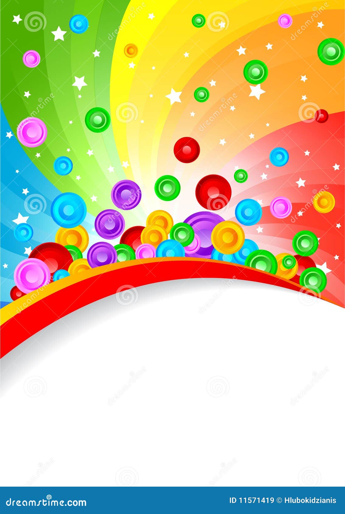 Vector Abstract Colorful Background Stock Vector - Illustration of ...