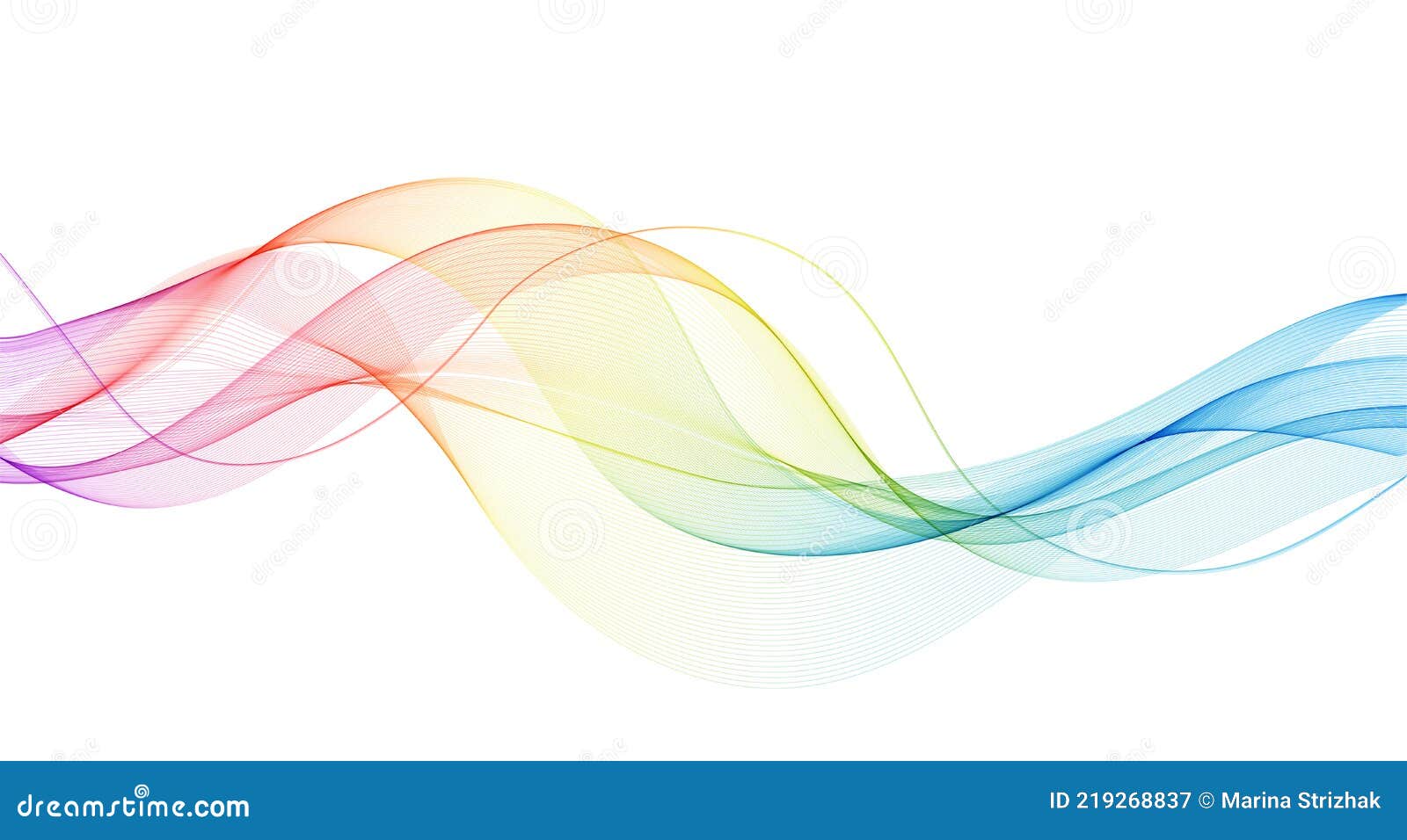 Colorful Flowing Gradient Background Vector Illustration ...