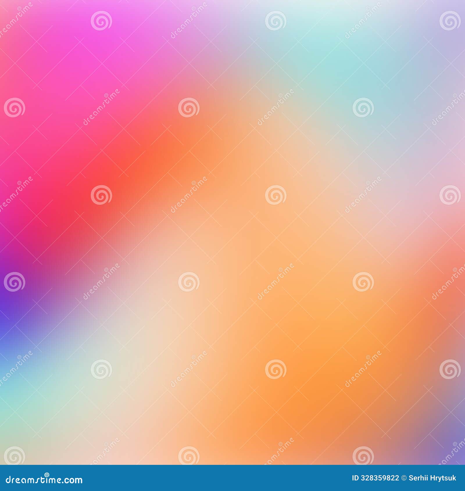 Vector Abstract Colorful Rainbow Soft Gradient Background. Eps 10 Stock ...