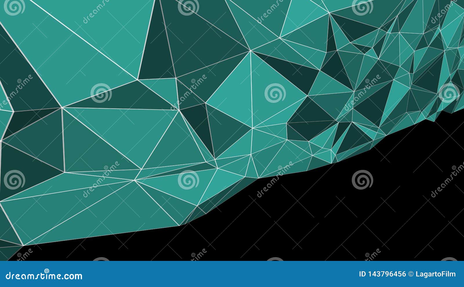 Vector Abstract Composition Triangle Shapes Stock Vector - Illustration ...