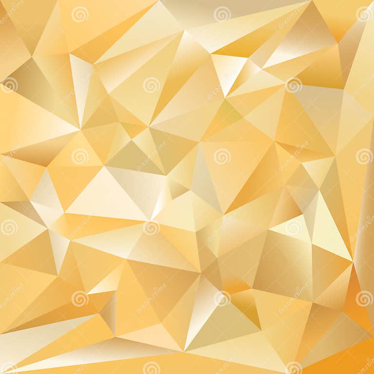 Gold triangle stock vector. Illustration of metal, background - 238771291