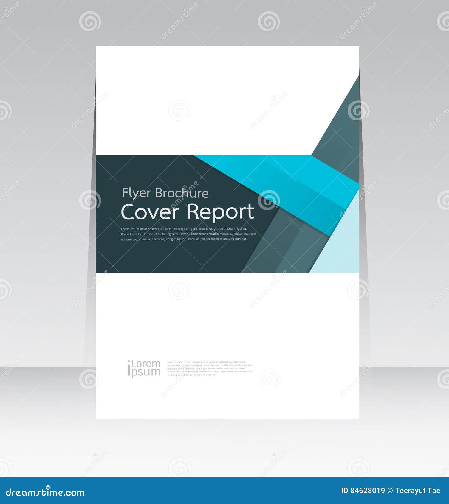 Vector Abstract Design Frame Cover Report Poster Template. Stock Vector ...