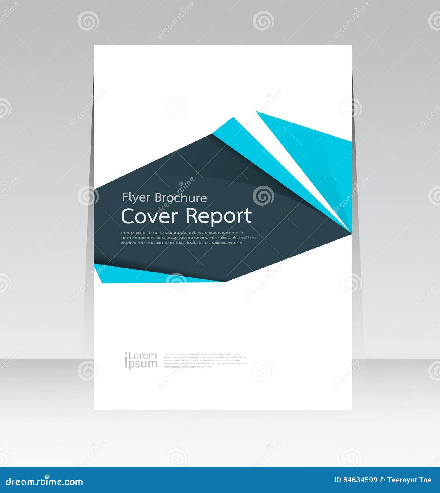Vector Abstract Design Frame Cover Report Poster Template. Stock Vector ...