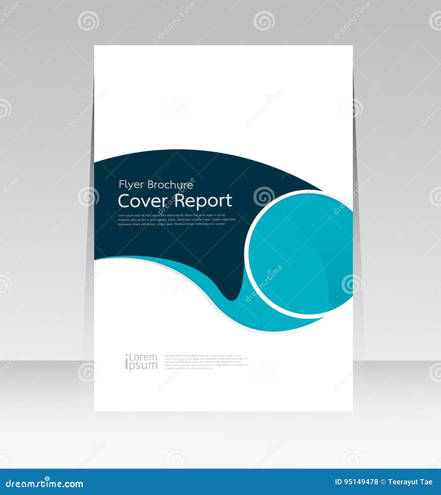 Vector Abstract Design Frame Cover Report Poster Template. Stock Vector ...